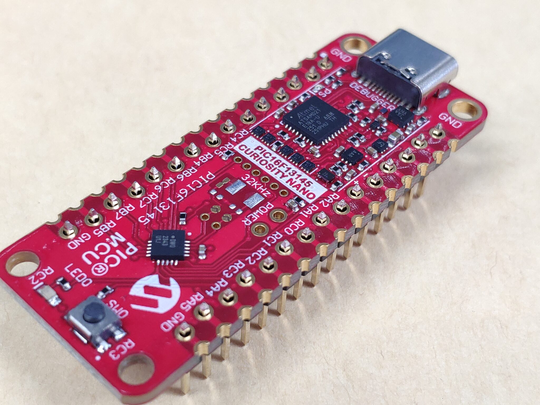PIC16F13145 CURIOSITY NANO | FPGAマガジン公式