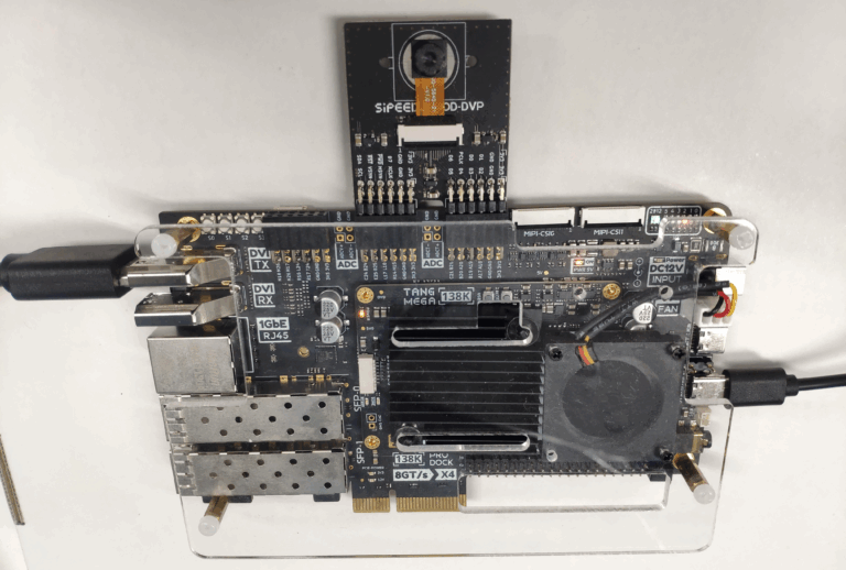 Tang Mega 138K Pro Dock でLUT-Network | FPGAマガジン公式